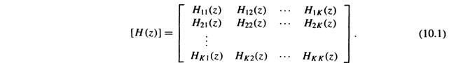 Chapter 10.1 - Representation and Analysis of MIMO Systems | GlobalSpec