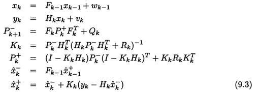 Chapter 9.1 - An Alternate Form for the Kalman Filter | GlobalSpec
