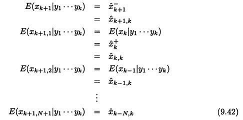 Chapter 9.3 - Fixed-Lag Smoothing | GlobalSpec
