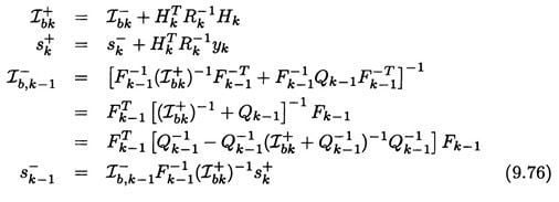Chapter 9.4 - Fixed-Interval Smoothing | GlobalSpec