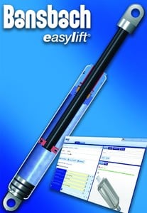 Bansbach Easylift® gas spring configurator from Bansbach Easylift®