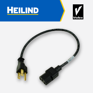 Power Up With Volex Power Cords from Heilind Electronics, Inc.