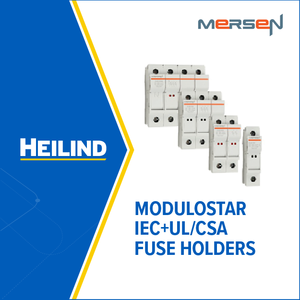 Mersen Modulostar® CMC10 Finger-Safe Fuse Holders from Heilind ...