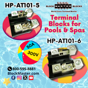 Terminal Blocks for Pools & Spas! from BlockMaster Electronics, Inc.