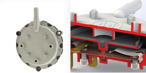 Low Pressure Switch for Air Filter Monitoring from Micro Technologies