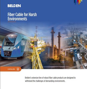 New Fiber Cables for Harsh Environments from Belden Inc.