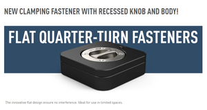 NEW CLAMPING FASTENER WITH RECESSED KNOB AND BODY! from Imao-Fixtureworks