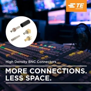 More Connections in Less Space with TE HD BNC from TE Connectivity
