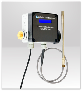 Compressed air measurement and alarm system from Edgetech Instruments Inc.
