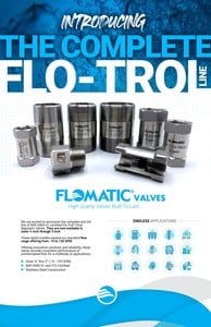 Flomatic's Flo-Trol Automatic Flow Control Valves from Flomatic Valves