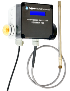 Sentry compressed air monitor and alarm from Edgetech Instruments Inc.