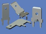 UL Recognized Male PCB Quick-Fit Terminals from Keystone Electronics Corp.