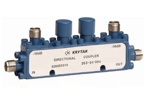 Dual-Directional Coupler covers 26.5-50 GHz from KRYTAR, Inc.