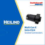 Conxall Multi-Con-X Insta-Click Connectors from Heilind Electronics, Inc.