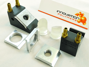 New wedge for ultrasonic testing of HDPE pipe from Innovation Polymers