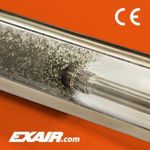 Back Blow Air Nozzle For Cleaning Inside Diameters from EXAIR