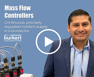 Mass Flow Controllers from Burkert Fluid Control Systems