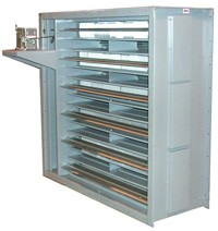 Stratomizer Dampered Face & Bypass Coil from Marlo Heat Transfer Solutions