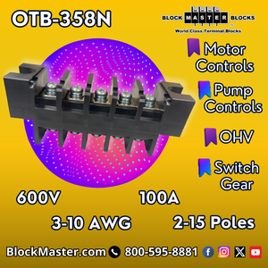 The Perfect Thru-Panel Power Block: OTB-358N from BlockMaster ...