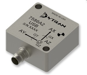 Plug & Play 6DoF USB Vibration Accelerometer from Dytran by HBK