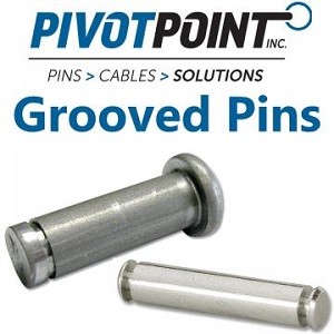 Grooved Pins (Headed and Headless) from Pivot Point, Inc.