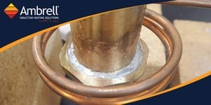 Induction Soldering Brass & Copper Components from Ambrell Induction ...