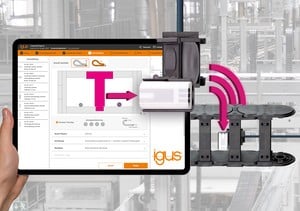 Cable carriers with smart condition monitoring from igus® inc.