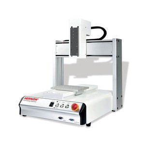 3 Axis, benchtop, gantry style dispensing robot. from Hernon ...