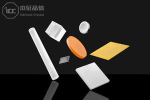 ICC factory circle CaF2 polised window from Intrinsic Crystal ...