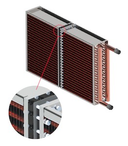 Split core fluid coils for easy installation from Marlo Heat Transfer ...