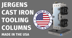 American-made cast iron tooling column additions from Jergens, Inc.