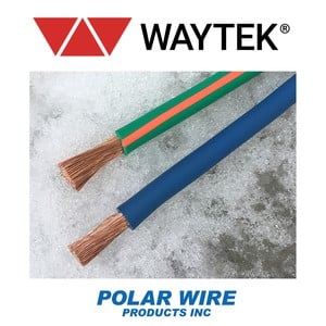 Arctic Ultraflex® Blue Battery Cable by Polar Wire from Waytek, Inc.