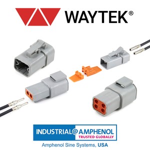 ATP Series™ Connectors from Amphenol Sine Systems from Waytek, Inc.