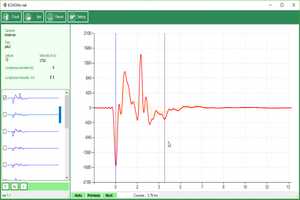Pile Integrity Test Report Software from M.A.E. Apparecchiature ...