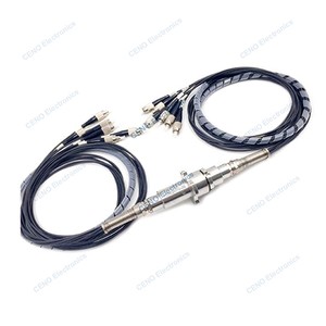 Multi single mode fiber optic rotary joint from CENO Electronics ...