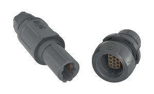 Configurable plastic connector w/ inner Push-Pull from LEMO USA, Inc.