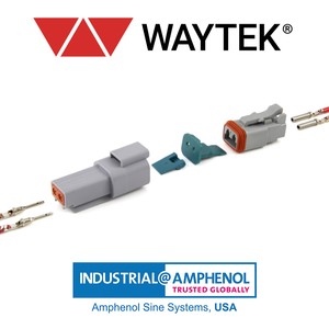 AT Series™ Connectors from Amphenol Sine Systems from Waytek, Inc.