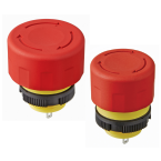 Dependable, failsafe emergency stop switches from NKK Switches
