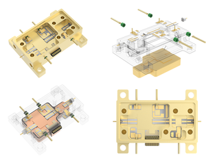 MULTI-CHIP RF FUNCTION MODULE PACKAGE from OptiSpac, Inc.