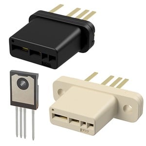 Power transistor socket for TO-247 4L from JC Cherry, Inc.