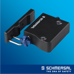 Solenoid interlock with RFID sensor: AZM300 from Schmersal Inc.