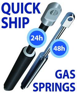 QUICK SHIP GAS SPRINGS from Bansbach Easylift®