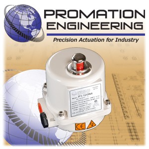 Quarter Turn Electric Valve Actuators P1 Series from ProMation ...