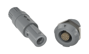 Highly configurable plastic Push-Pull connector from LEMO USA, Inc.