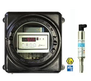 Flameproof Exd Dew point Meter for Ex Zones from Alpha Moisture Systems
