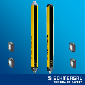 Safety Light Curtains with Muting Function from Schmersal Inc.