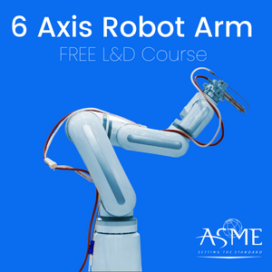 Hallmarks of the 6 Axis Robot Arm from ASME Membership